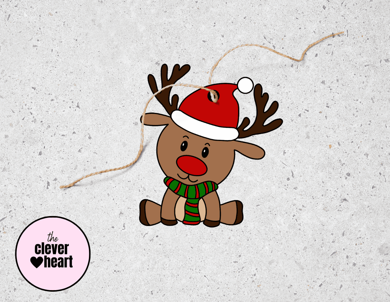 Free Build a Reindeer Printable (Fun Holiday Craft) - The Clever Heart