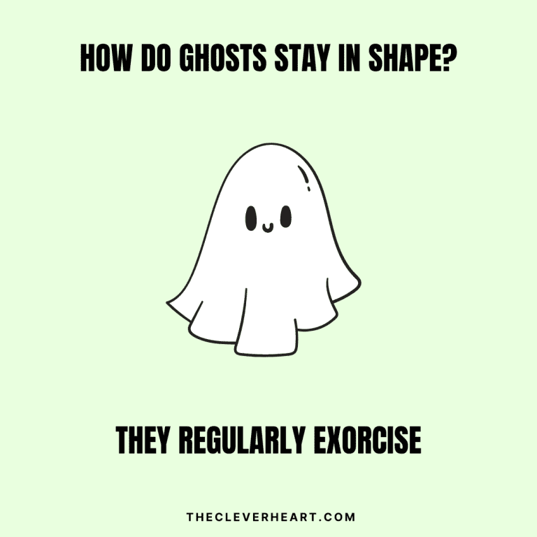 79 Funny Ghost Puns for a Fa-BOO-lous Halloween - The Clever Heart