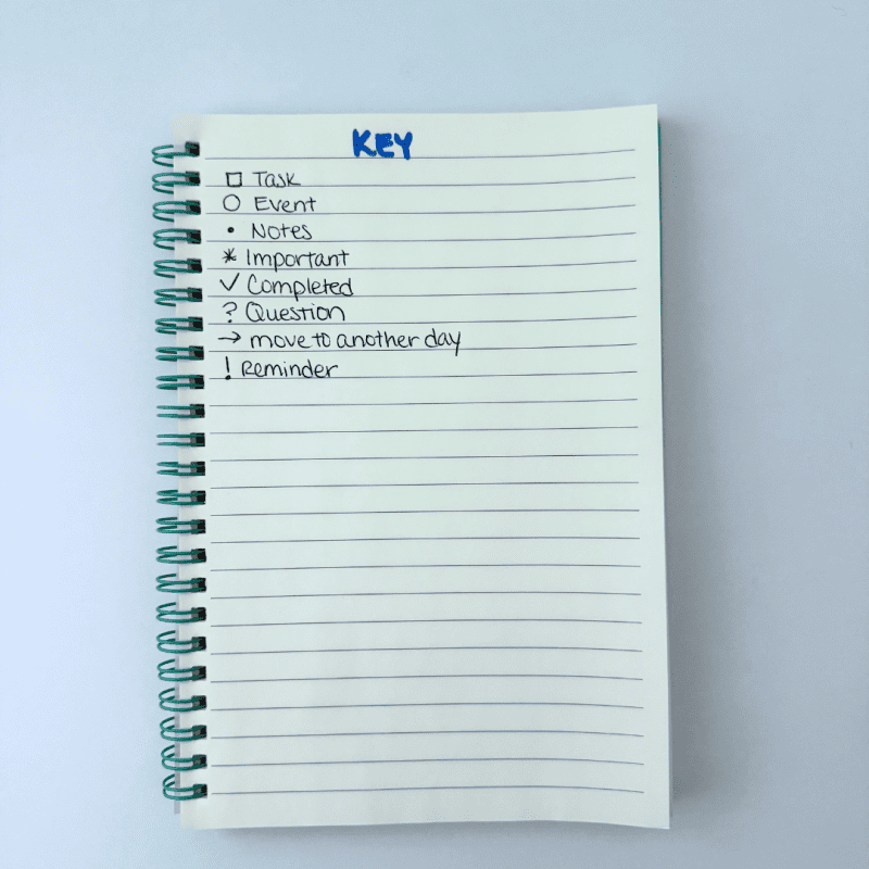 Simple Bullet Journal Ideas for Beginners - The Clever Heart